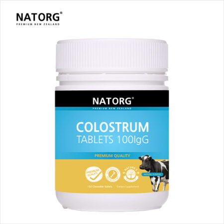 NZ Colostrum 100IgG 150 chew tab – Natorg